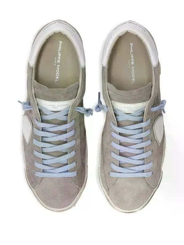 Philippe Model Prsx Lace-up Sneakers - Grey