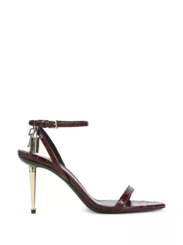 TOM FORD Padlock Detail Stiletto Heel Sandals