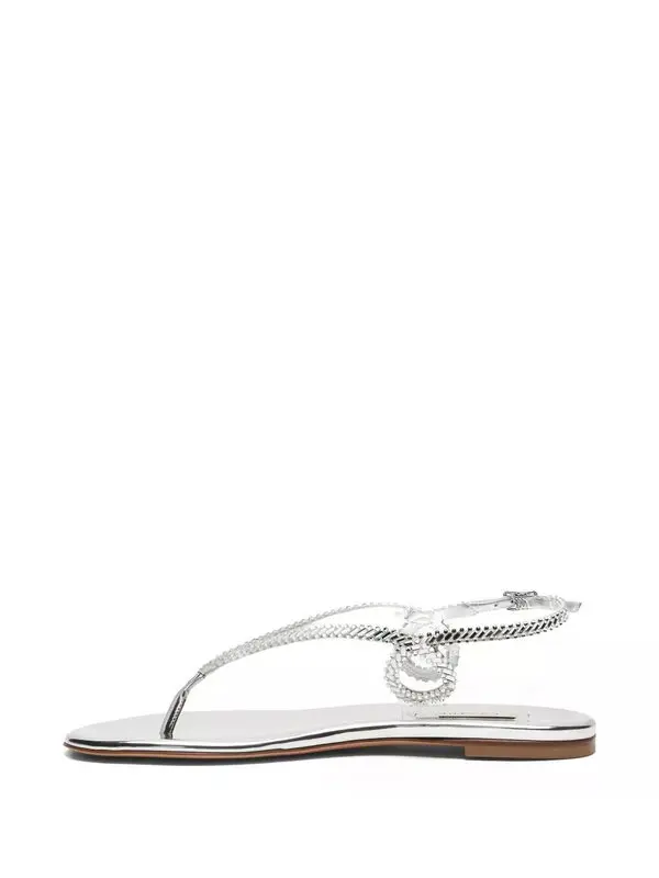 Casadei Josephine Braided Sandals