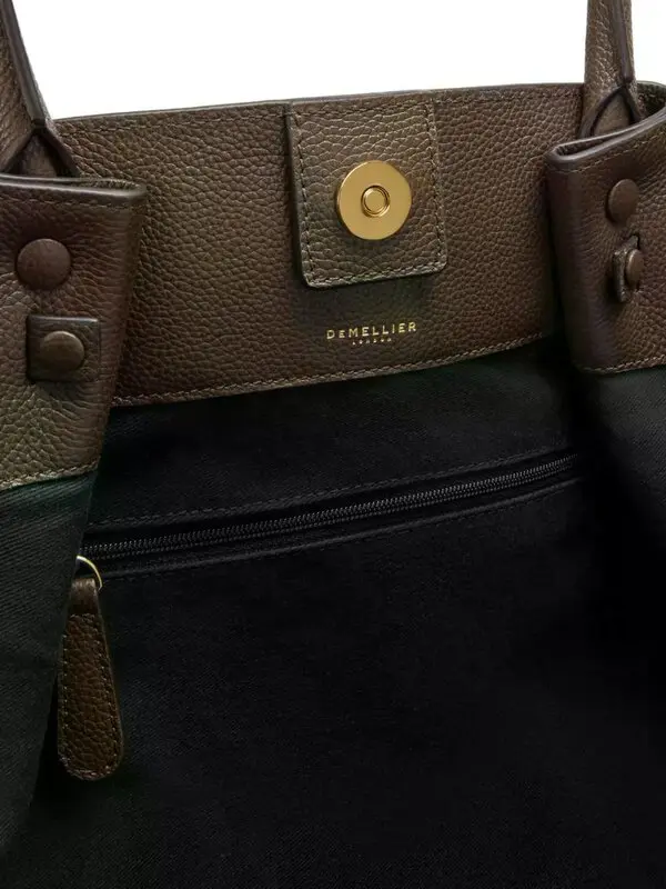 DEMELLIER The New York Leather Tote Bag