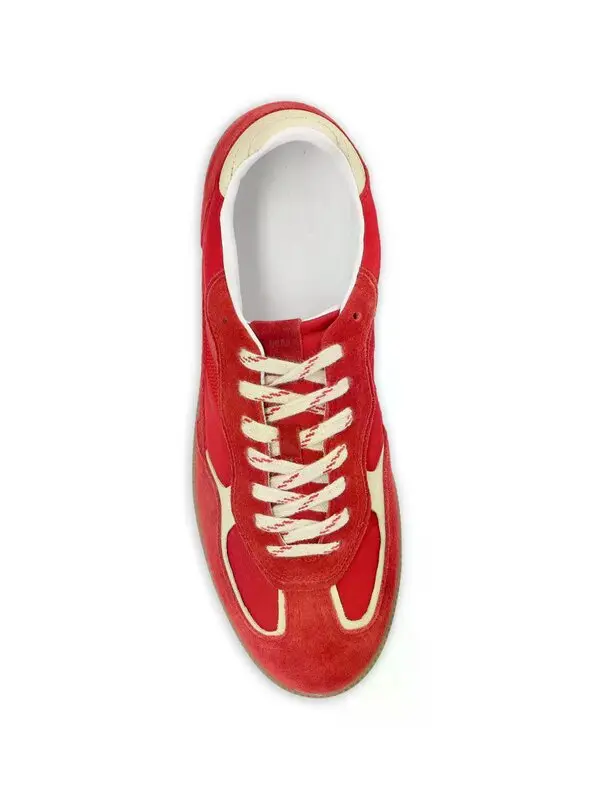 ALOHAS Paneled Lace-up Sneakers - Red