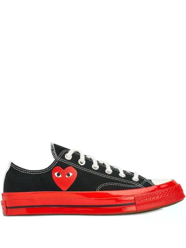 CONVERSE X COMME DES GARONS PLAY Heart Motif Sneakers