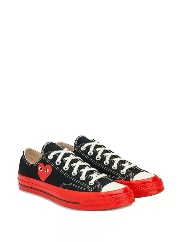 CONVERSE X COMME DES GARONS PLAY Heart Motif Sneakers