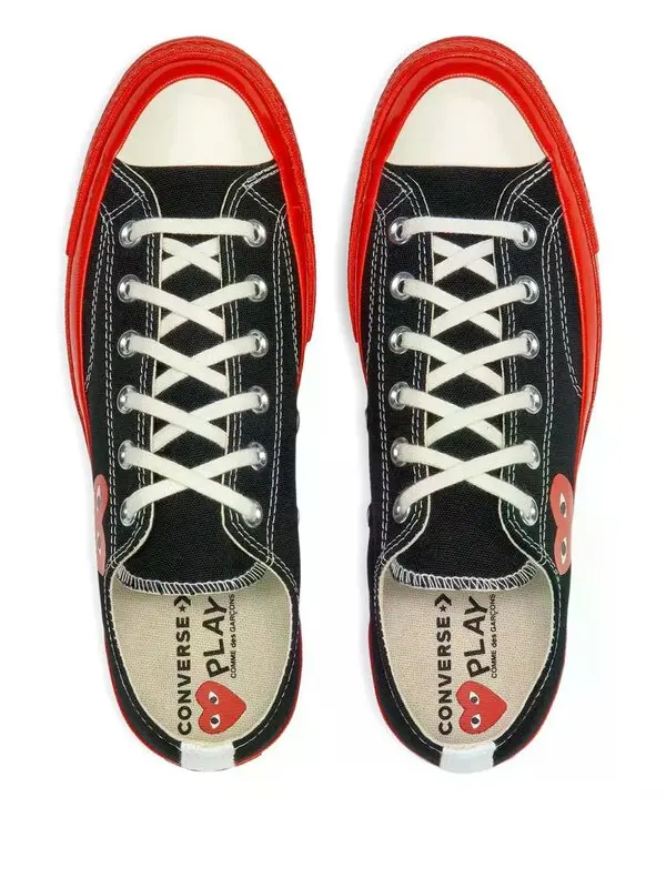 CONVERSE X COMME DES GARONS PLAY Heart Motif Sneakers