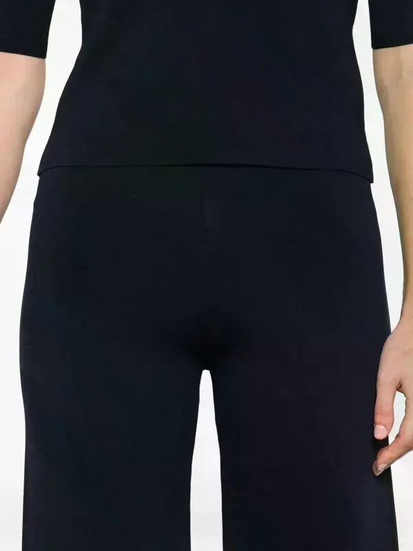 Max Mara High-waisted Wide-leg Trousers - Blue