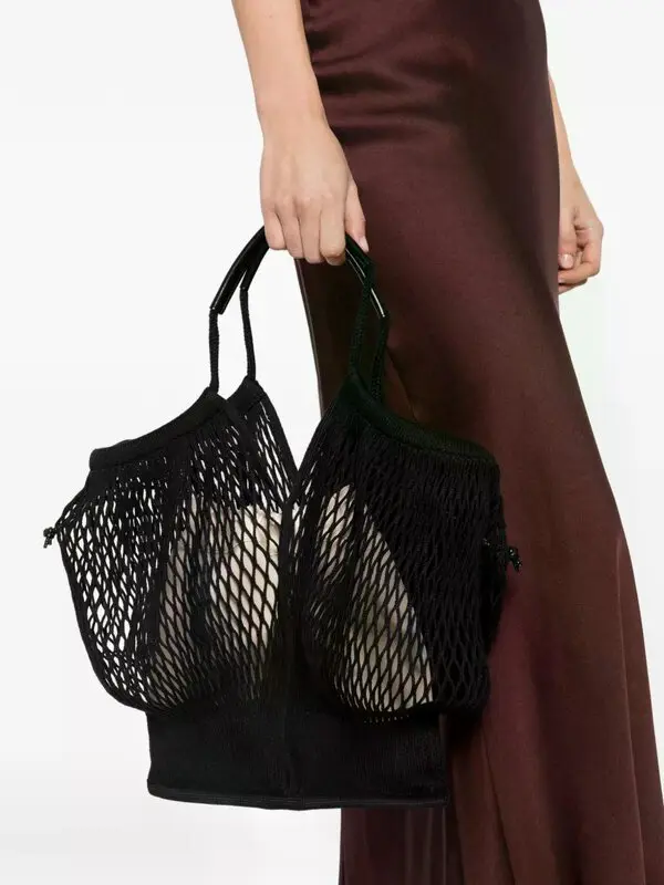 Hereu Hélene Net Tote Bag - Black