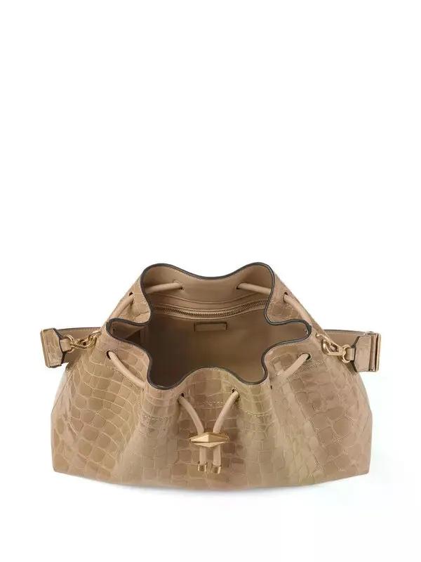 JIMMY CHOO Cinch Shoulder Bag - Neutrals