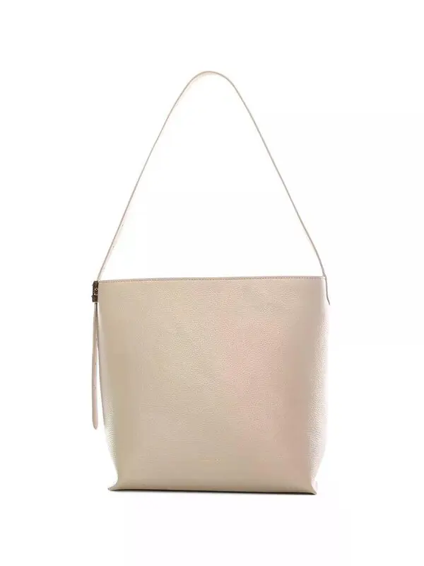 COCCINELLE Pebble-grain Shoulder Bag - Neutrals