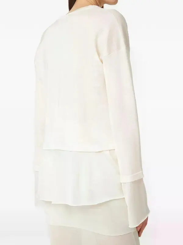 TOM FORD Long Sleeve V-neck Blouse