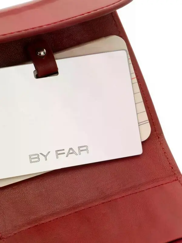 By Far Mini Detachable Charm Bag - Red