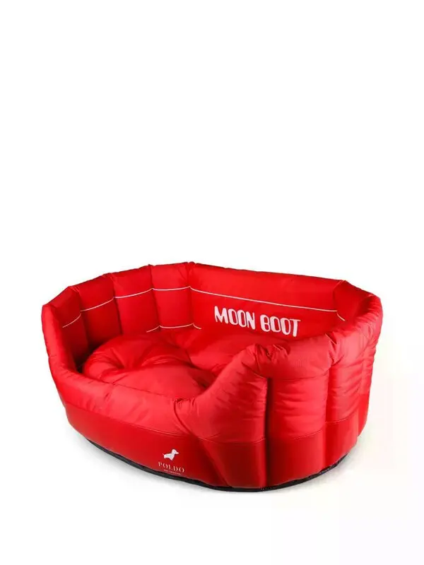 Moon Boot X Poldo Dog Couture Padded Dog Bed With Drawstring Detail