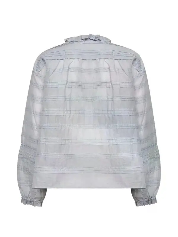 MARANT ETOILE Broderie Anglaise Shirt - Blue