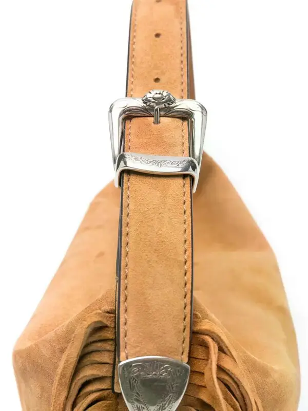 Ermanno Scervino Duffle Shoulder Bag With Fringing