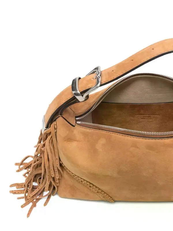 Ermanno Scervino Duffle Shoulder Bag With Fringing