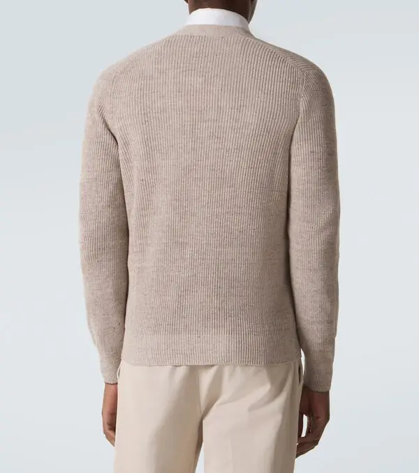 Brunello Cucinelli Ribbed-knit Cardigan