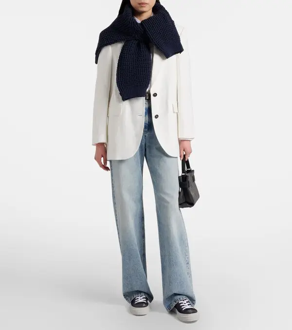 Brunello Cucinelli Monili Suede-trimmed Sneakers