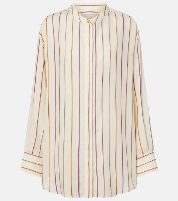 Asceno Ferrara Striped Shirt