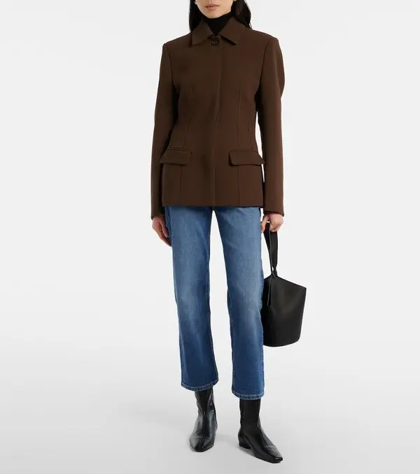 Ag Florence Cropped Straight Jeans
