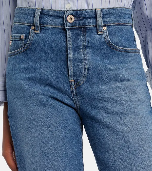 Ag American Cropped Slim Jeans