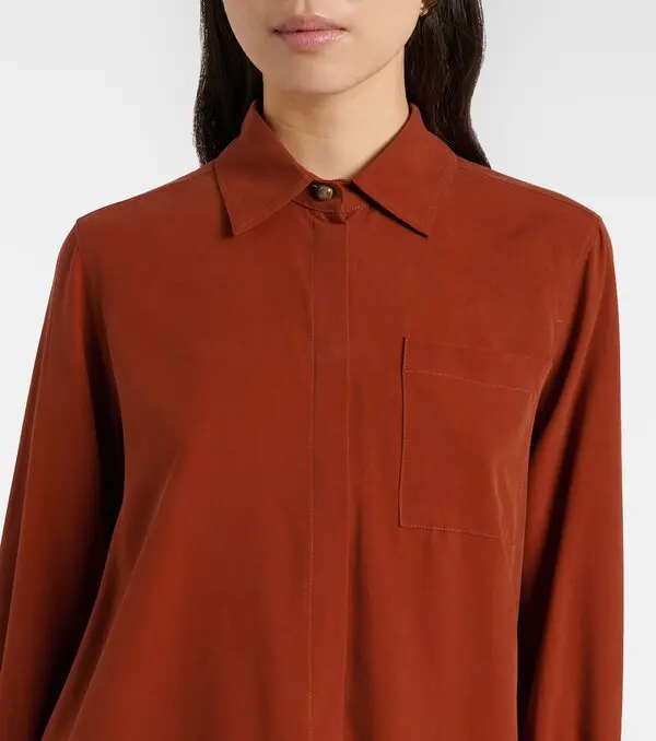 Max Mara Silk Shirt - Brown