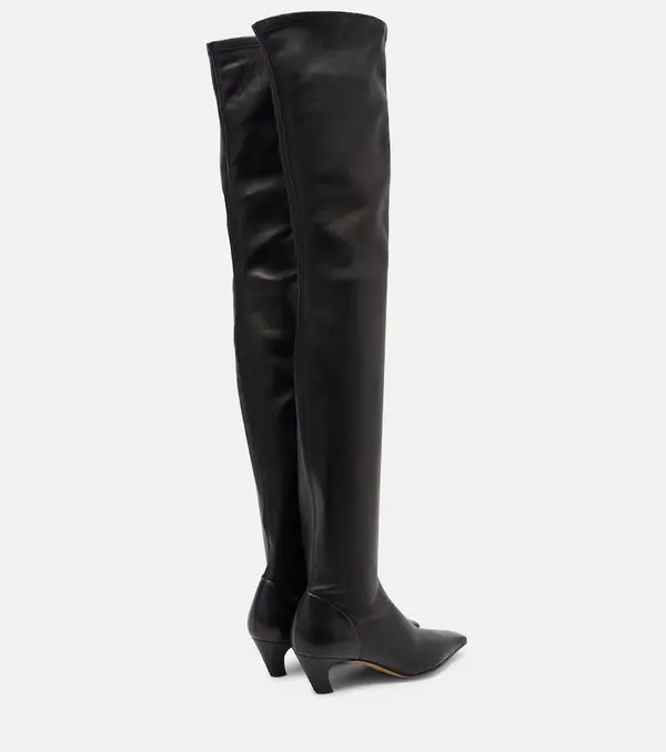 Khaite Arizona Leather Over-the-knee Boots