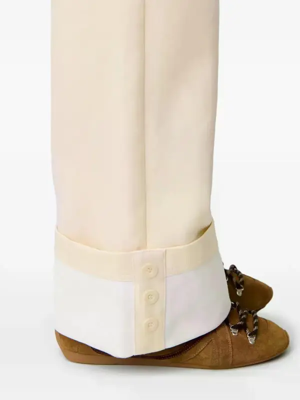 Claudie Pierlot Tailored Cotton Trousers