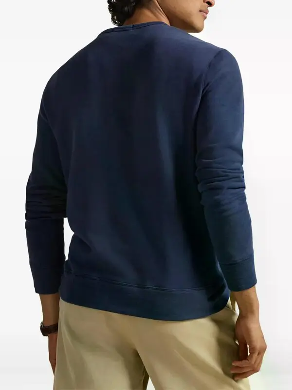 Polo Ralph Lauren Round Neck Logo Sweatshirt - Blue