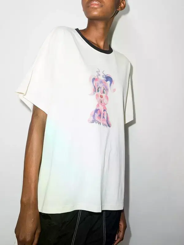We11Done Monster Crew-neck T-shirt - Neutrals
