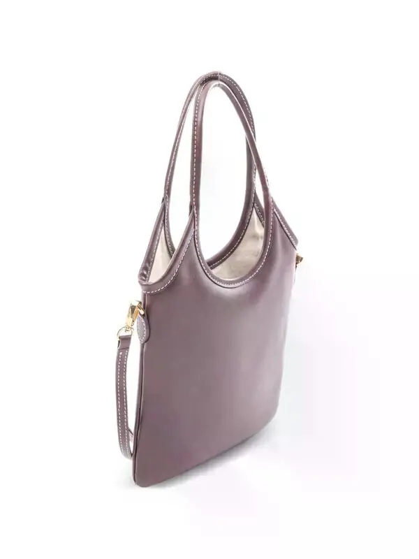 Miu Miu Dark Leather Tote Bag