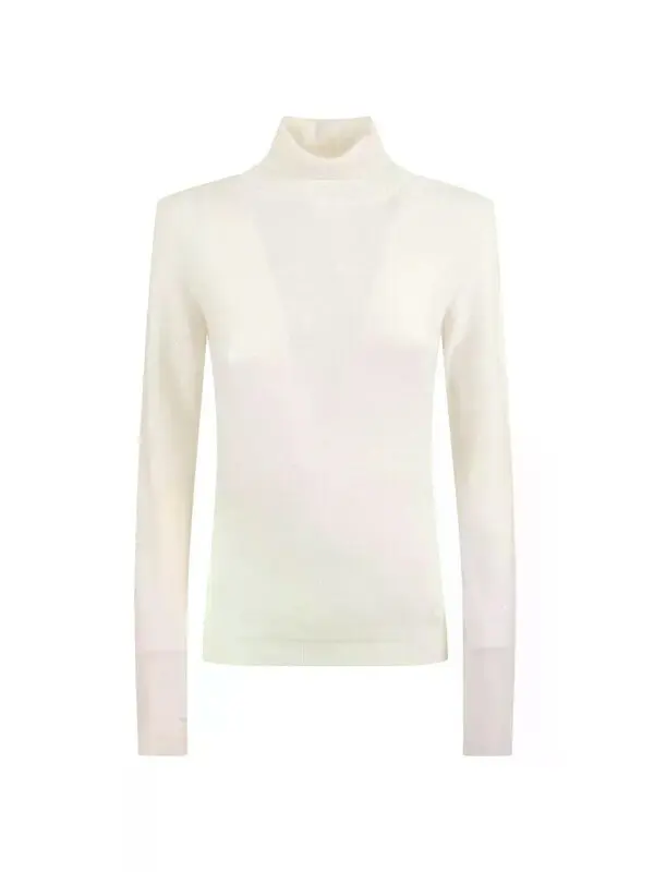 Fabiana Filippi Embellished Turtleneck Top