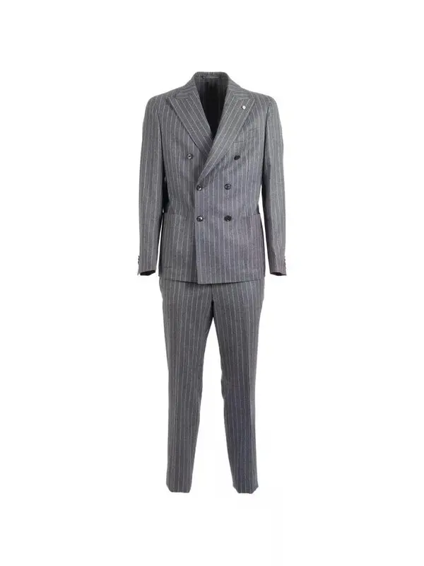 L.B.M. 1911 Pinstripe Double-breasted Suit