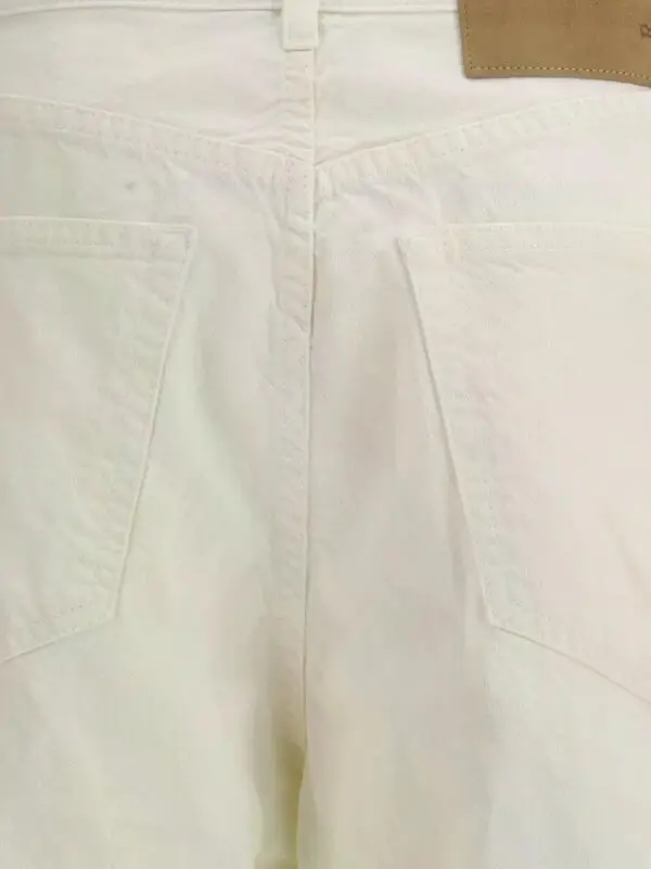 HAIKURE Becky Twill Bermuda Shorts - Neutrals