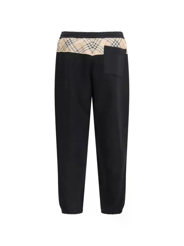 Burberry Check-panel Track Pants
