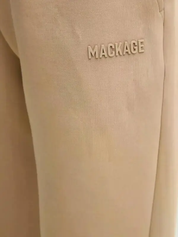 Mackage Drawstring Logo Track Pants - Neutrals