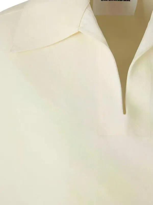 JIL SANDER V-neck Short Sleeve Shirt