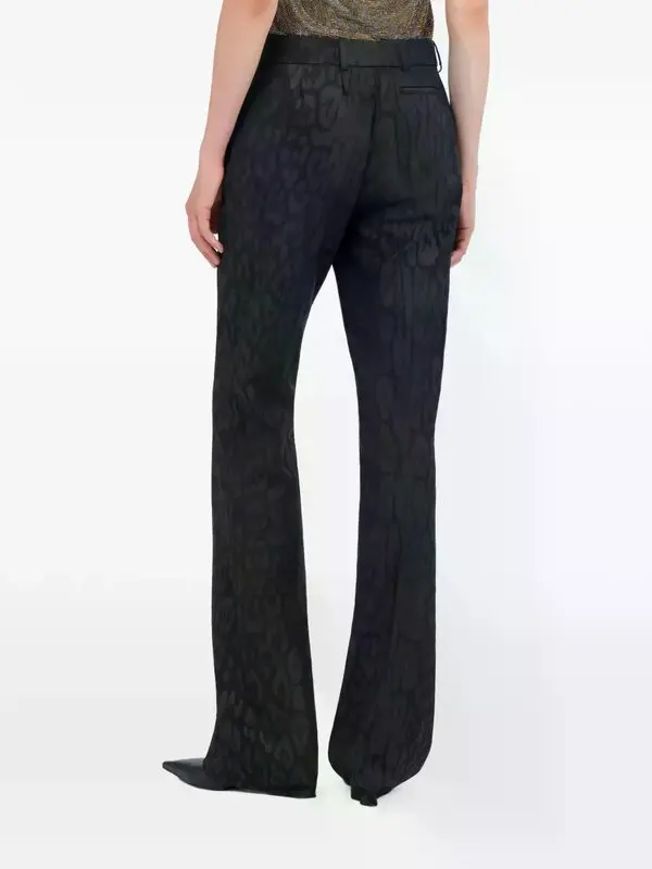 Roberto Cavalli Printed Flared Trousers