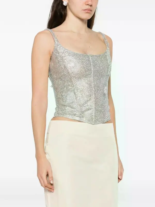 Giuseppe Di Morabito Embellished Corset Top