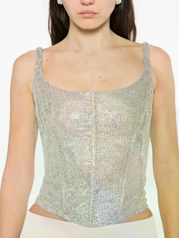 Giuseppe Di Morabito Embellished Corset Top