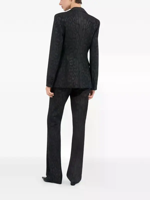 Roberto Cavalli Animal-print Single-breasted Jacket