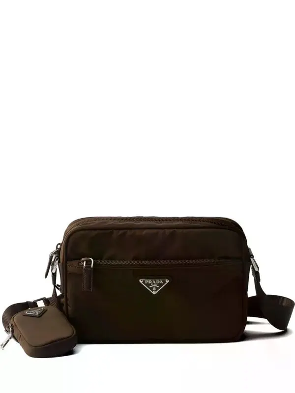 Prada Re-nylon Shoulder Bag With Detachable Pouch