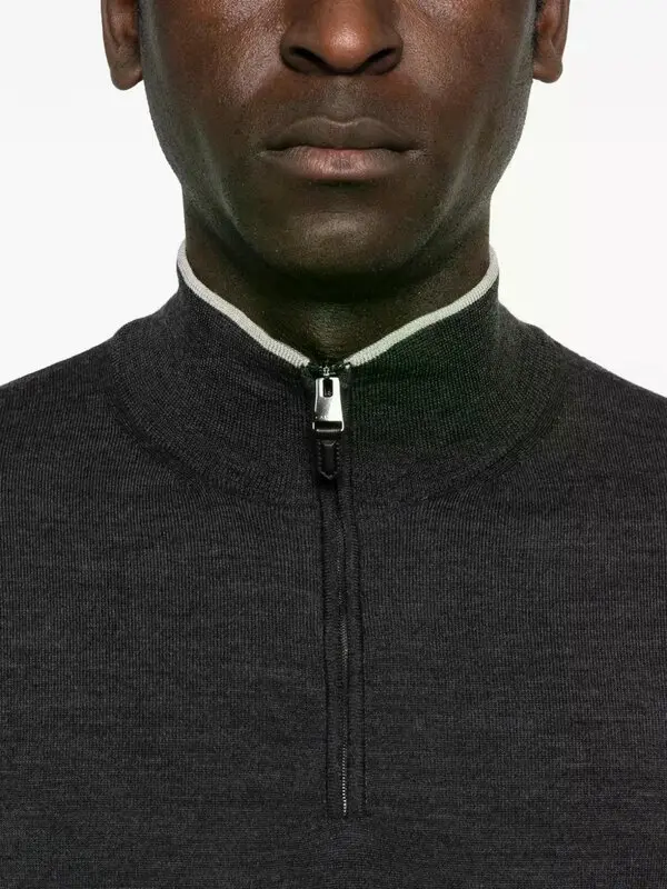 Canali Zip-fastening Sweater