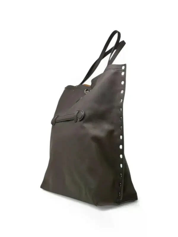 ZANELLATO Medium A'spasso® Studded Shoulder Bag - Brown