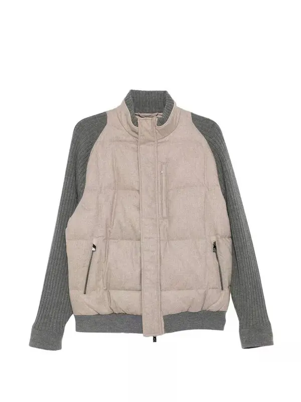 Corneliani Panelled Zip-up Jacket