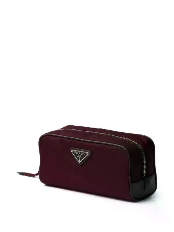 Prada Speedrock Re-nylon Pouch - Red
