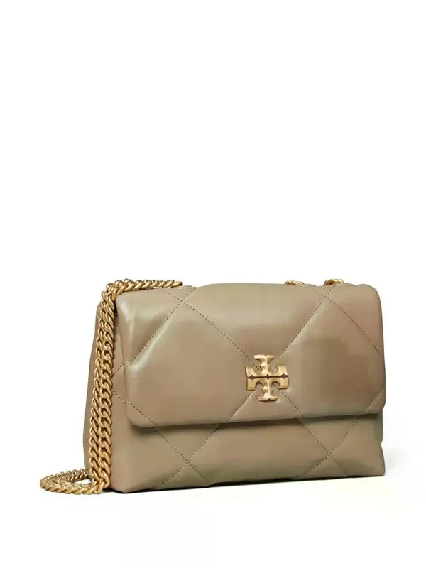Tory Burch Small Kira Diamond-quilted Convertible Shoulder Bag - Neutrals