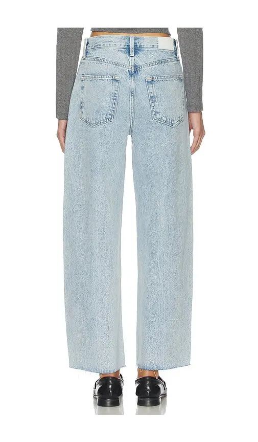 PISTOLA Tate Crop High Rise Wide Jeans
