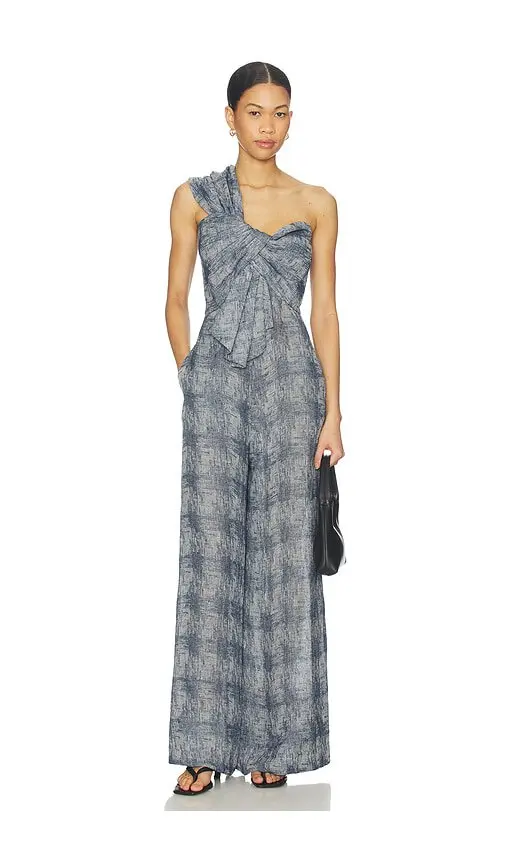 JBQ Eden Jumpsuit In . Also - Blue