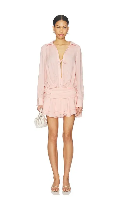 MORE TO COME Wilma Mini Dress - Pink