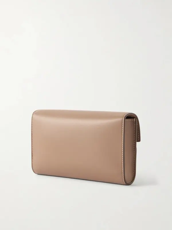 Savette Symmetry Mini Leather Shoulder Bag - Brown
