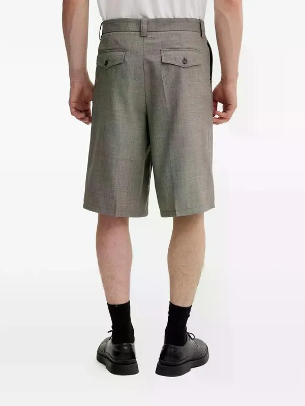 Filippa K Tailored Shorts With Buttoned Pockets
